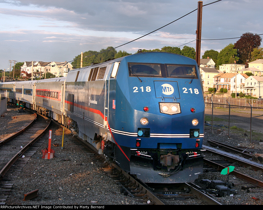 MNCR 218 Arriving With Train 1880